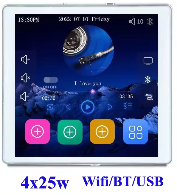 Купить Smartaudio IWP425 встраиваемый усилитель в стену WiFi/BT/USB ...